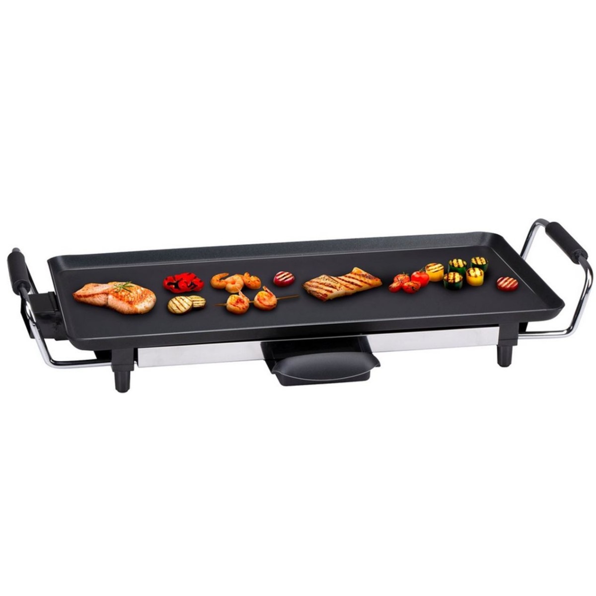 PLANCHA GRILL TEPPANYAKI 2000W Style Japonais Plaque de cuisson 70 x ...